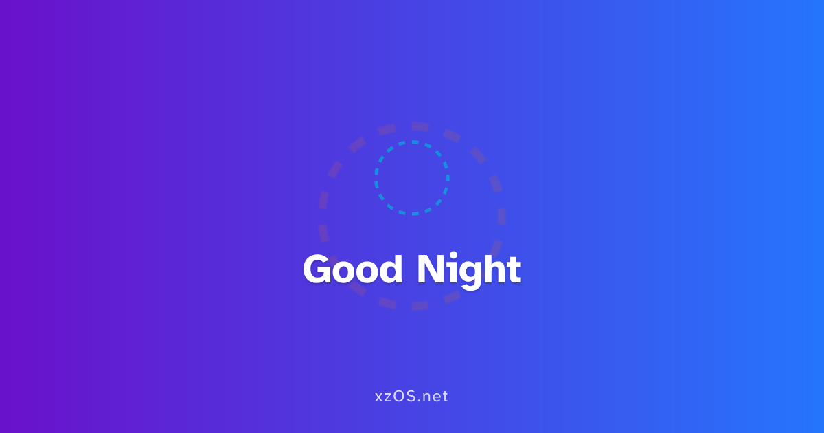 Good Night